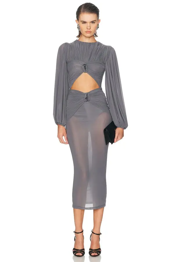 MAYGEL CORONEL Nacar Dress
