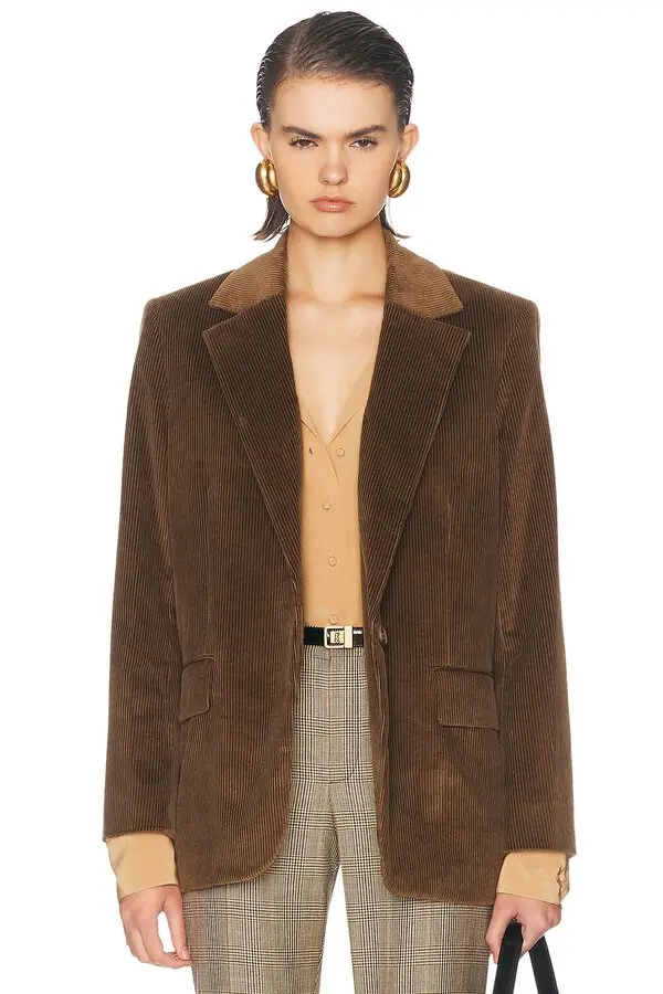 TWP Jillian Blazer In Brown