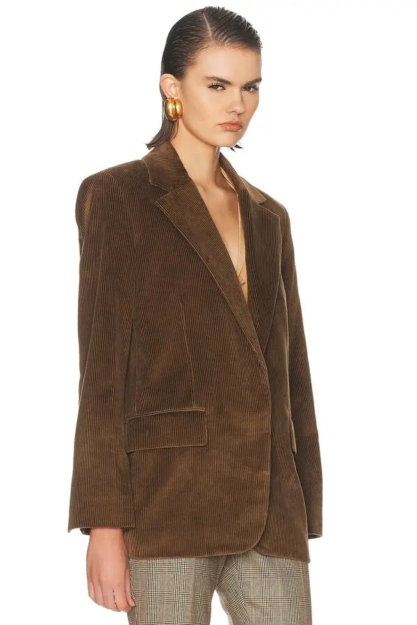TWP Jillian Blazer In Brown