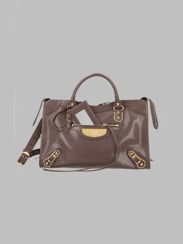 Balenciaga Borsa Le City Uptown Medium - Brown