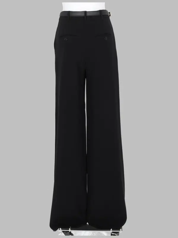 Max Mara Pantalone Ampio In Cady