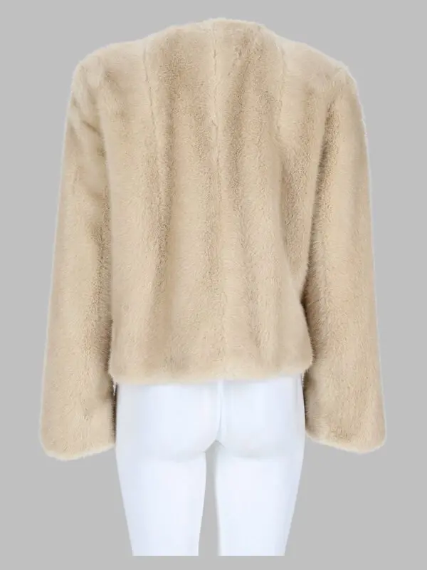 Max Mara Giacca Palchi In Ecopelliccia