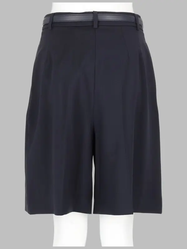 Max Mara Bermuda In Tela Di Lana