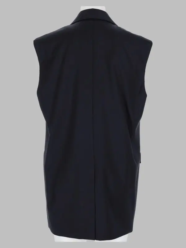 Max Mara Giacca Smanicata In Lana