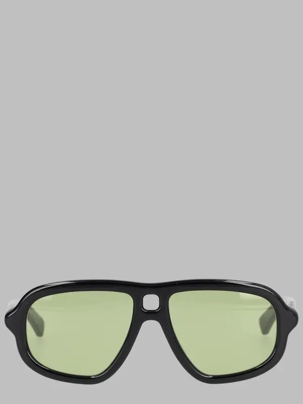 Bottega Veneta Occhiale Da Sole Aviator Sophia Ribbon - Green