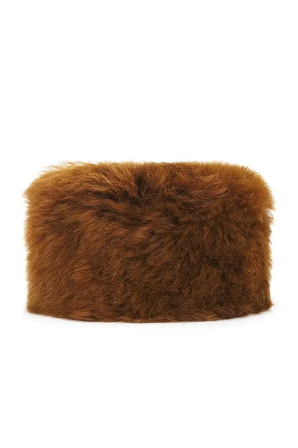 Saint Laurent Chapka Hat - Camel