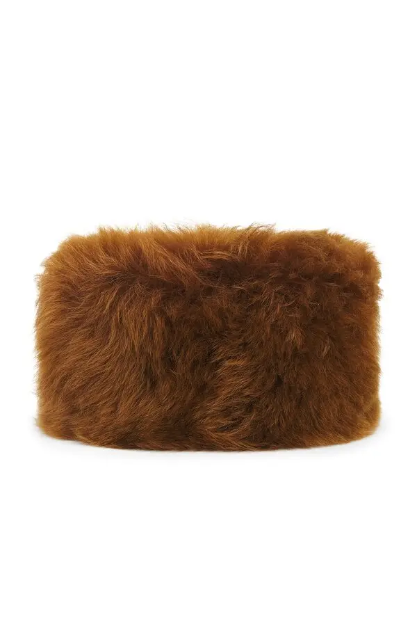 Saint Laurent Chapka Hat - Camel