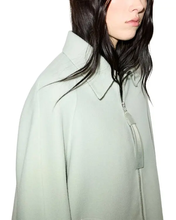 Max & Co. Saggina Double Woven Wool Short Coat