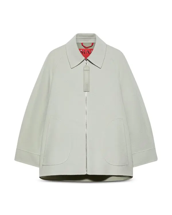 Max & Co. Saggina Double Woven Wool Short Coat
