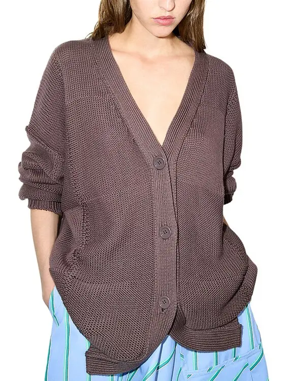 Max & Co. Donnola Cotton Oversized Cardigan