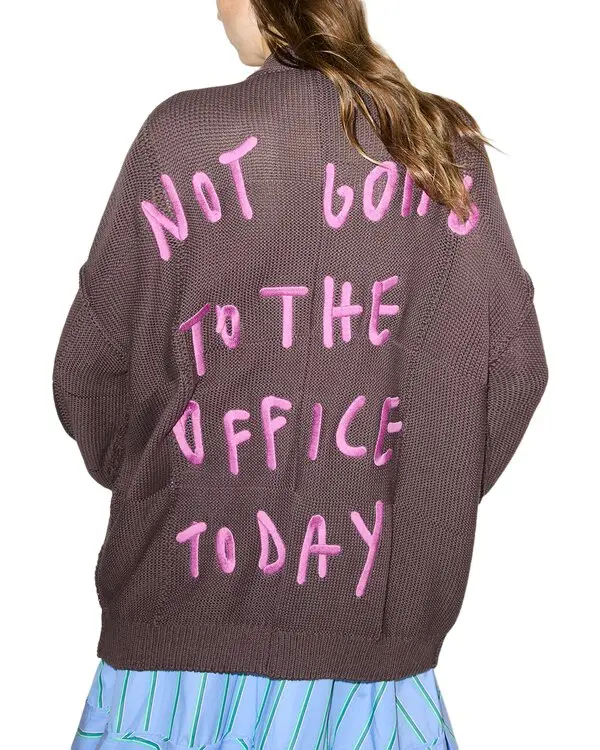 Max & Co. Donnola Cotton Oversized Cardigan