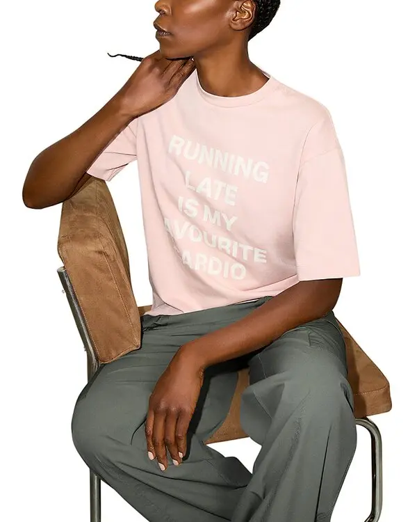 Max & Co. Mcoparaggi Cotton Slogan Tee