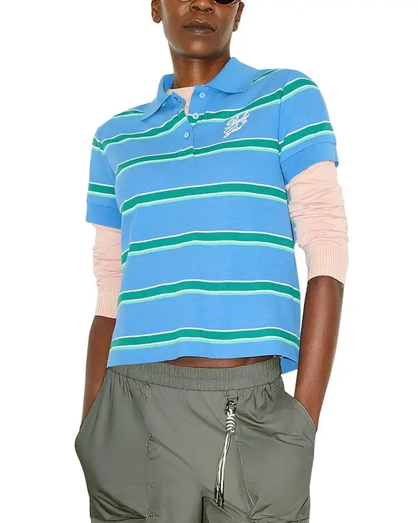 Max & Co. Agami Cotton Pique Jersey Polo Shirt