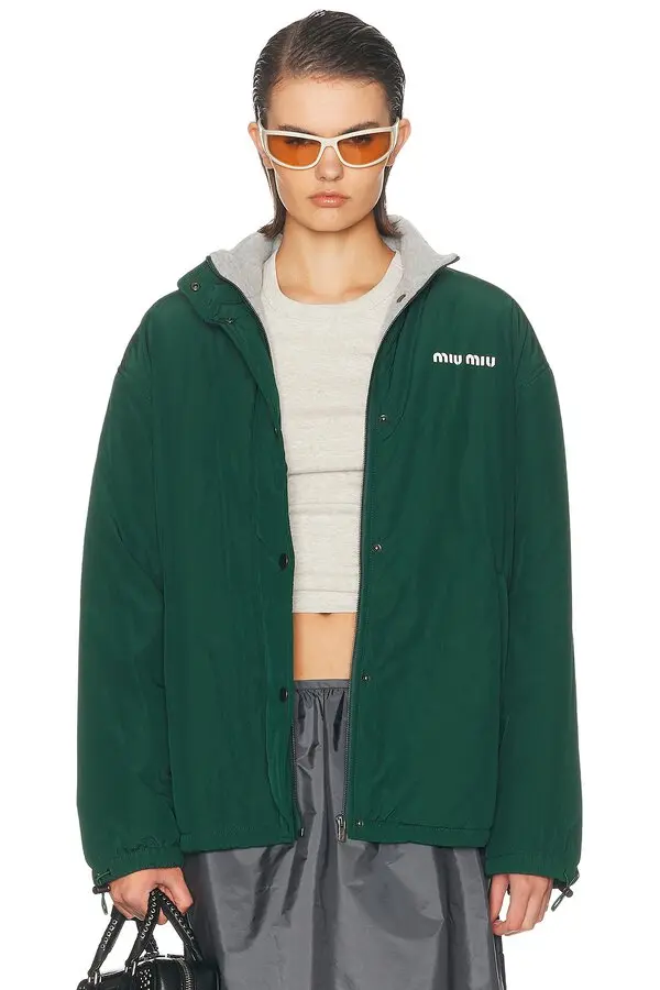 Miu Miu Ponge Jacket - Bottiglia