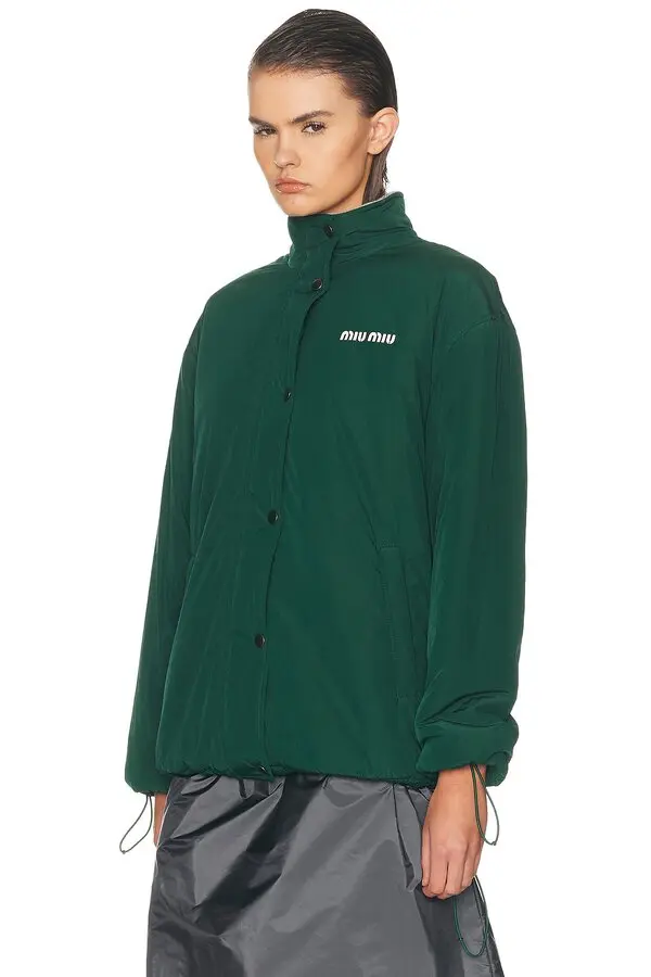 Miu Miu Ponge Jacket - Bottiglia