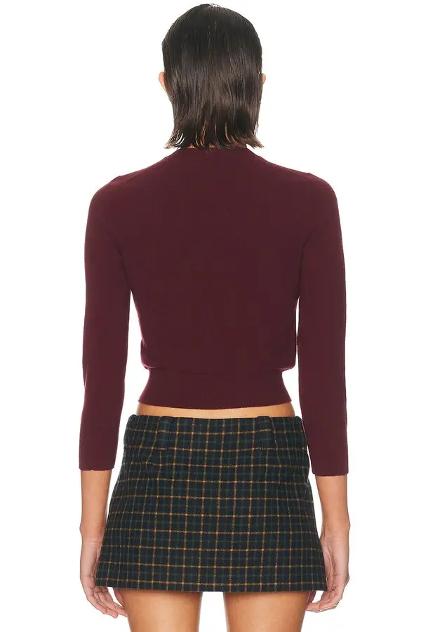Miu Miu Wool Washed Sweater