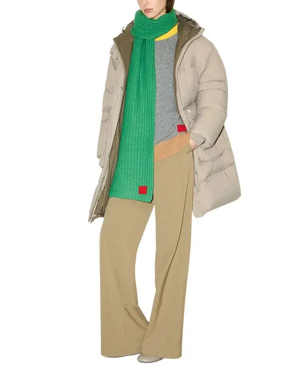 Max & Co. Abaccano Ribbed Wool Scarf