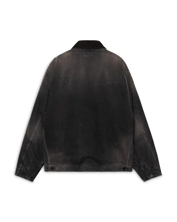 Carhartt Work In Progress Detroit Cotton Tobacco Logo Jacket