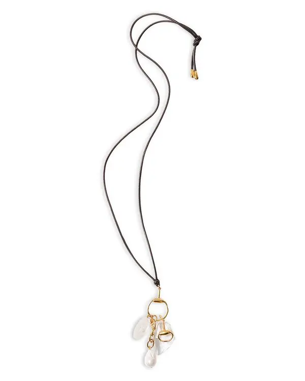 Chan Luu Horsebit Multi Charm Pendant Necklace, 46