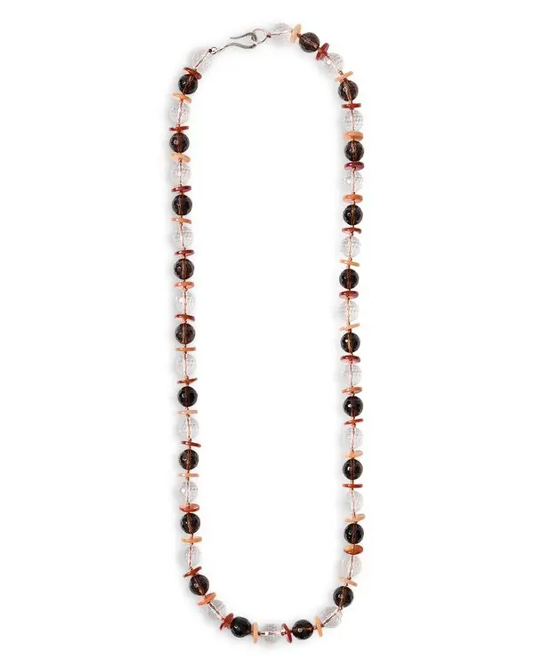 Chan Luu Discus Gemstone Beaded Strand Necklace, 37