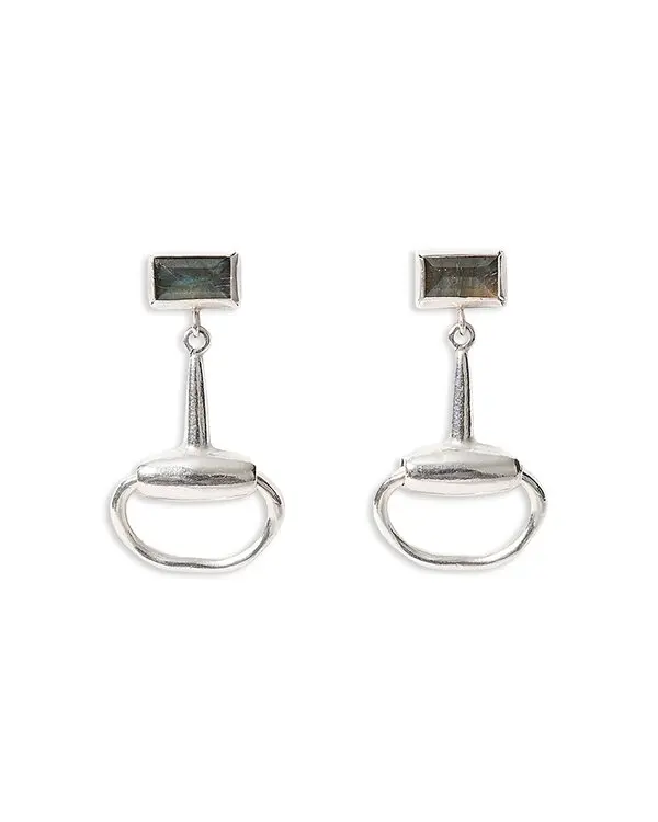Chan Luu Horsebit Drop Earrings