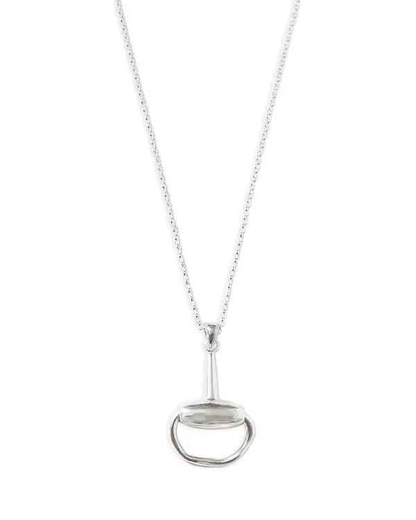 Chan Luu Horsebit Sterling Pendant Necklace, 17-19