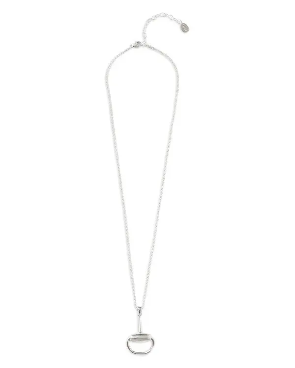Chan Luu Horsebit Sterling Pendant Necklace, 17-19