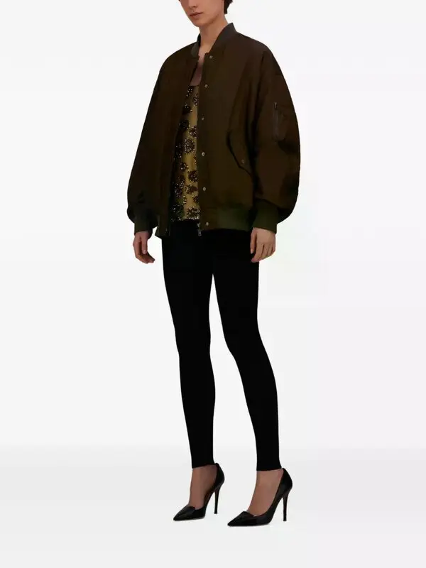 Herno Padded Gabardine Bomber Jacket
