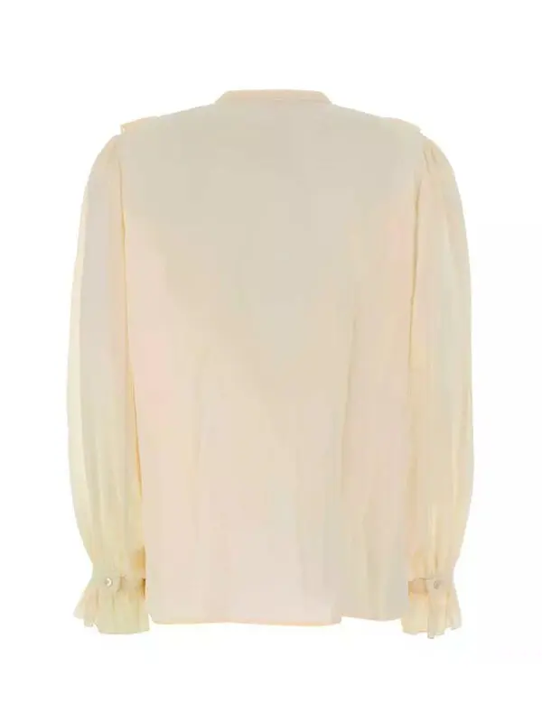 Chloé Ruffled Silk Shirt