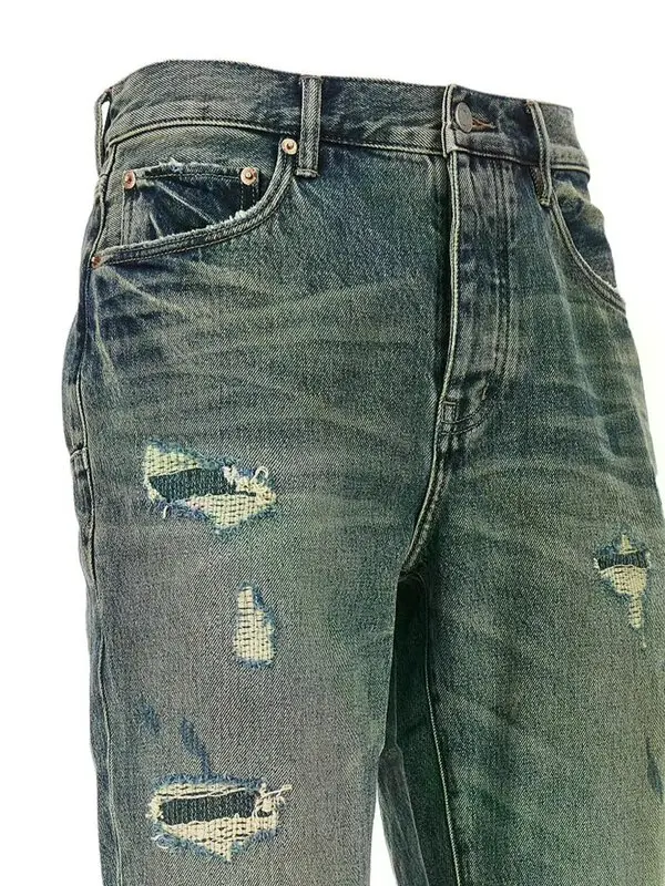 PURPLE BRAND P026 Distressed Jeans - Blue