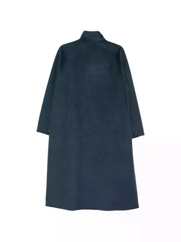 Emporio Armani Button-up Coat - Blue