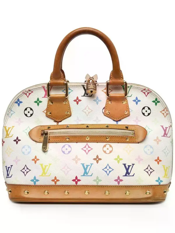 LOUIS VUITTON 2004 Monogram Multicolore Alma Pm Handbag