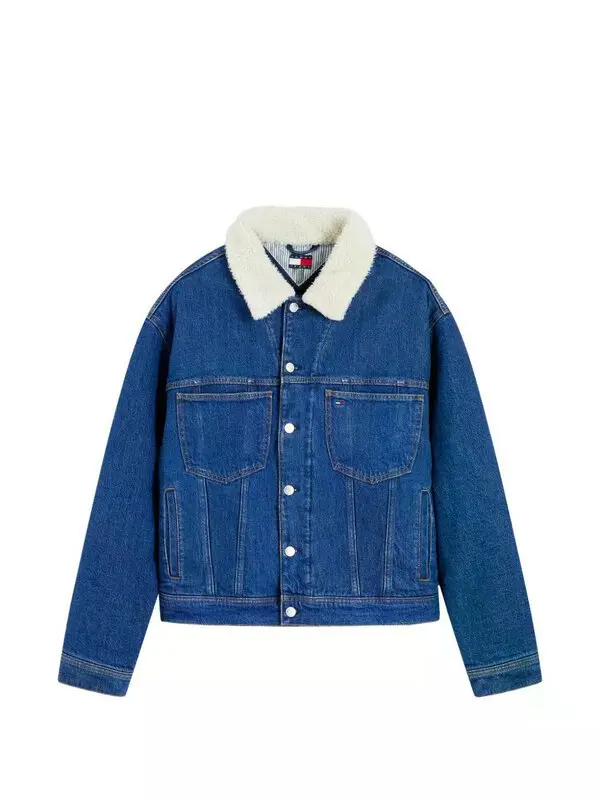 Tommy Hilfiger Teddy-collar Denim Jacket