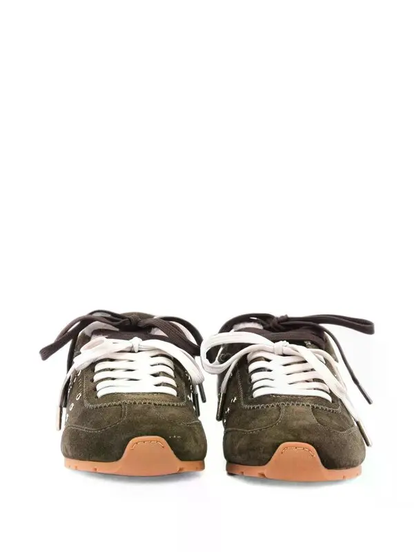 NUBIKK Billy Lou Fur Lace-up Sneakers