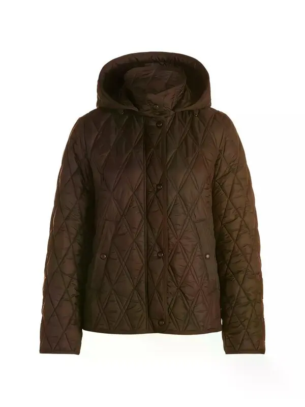 BETTY BARCLAY Quilted Hooded Jacket