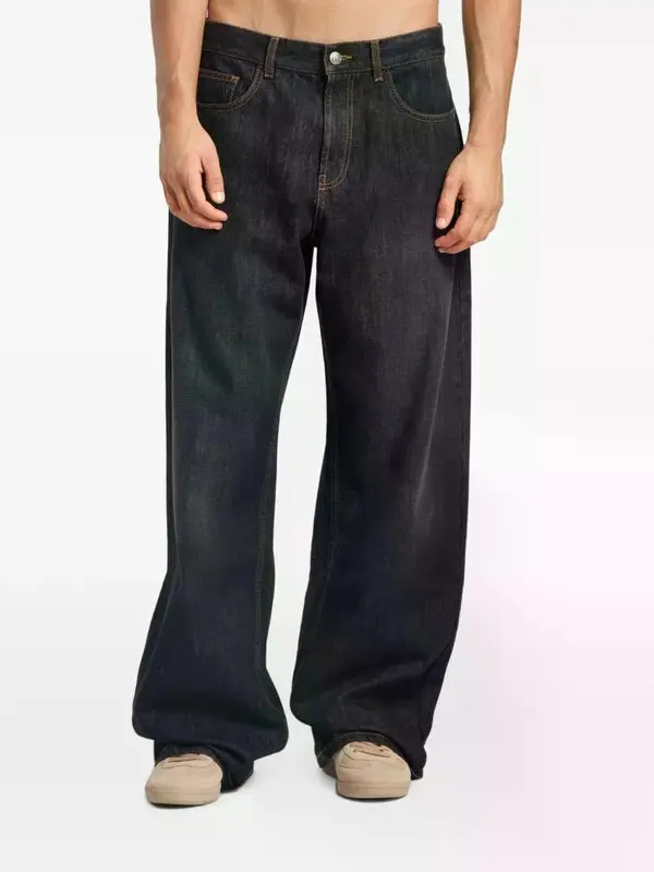 Palm Angels Wide-leg Jeans