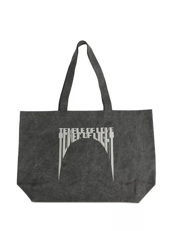 Rick Owens Temple Tower Of Light Tote Bag - Grey