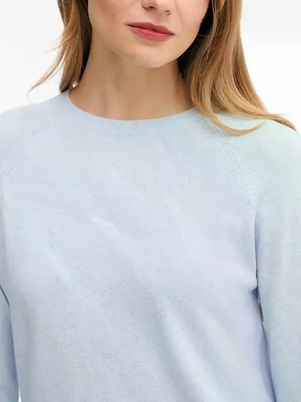 BENETTON Raglan-sleeve Crew-neck Sweater