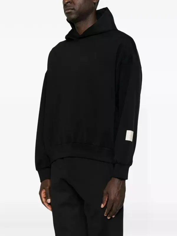 YES LONDON Logo-patch Hoodie