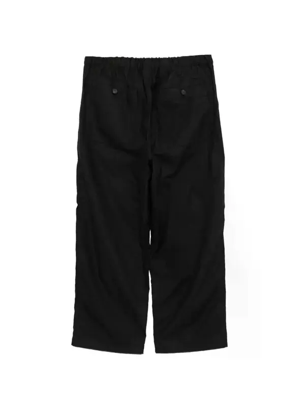 Comme Des Garçons Drawstring-waist Cargo Pants - Black