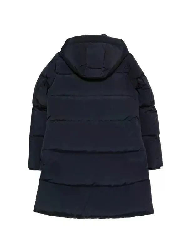 Woolrich Hooded Quilted Coat