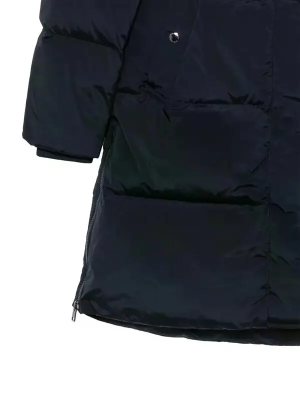 Woolrich Hooded Quilted Coat