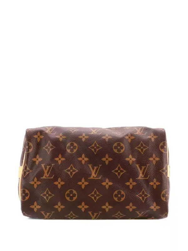 LOUIS VUITTON Speedy Bandouliere Bag Monogram Canvas 25 Satchel