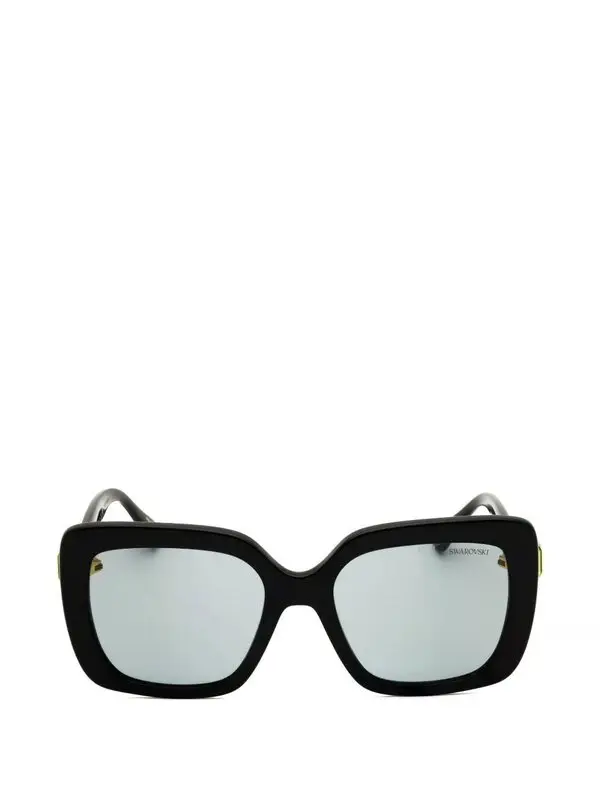 SWAROVSKI Crystal-embellished Square-frame Sunglasses