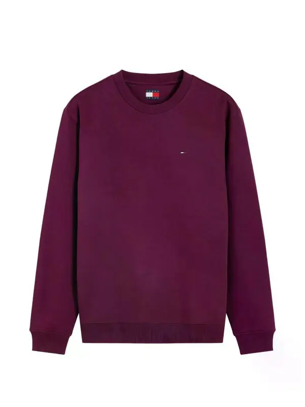 Tommy Hilfiger Logo-embroidered Crew-neck Sweater