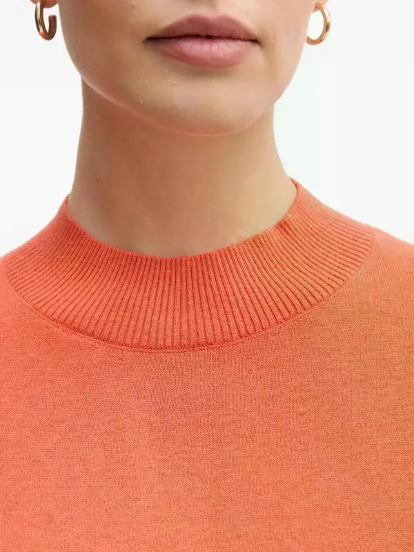 BENETTON Ribbed-knit Cropped Sweater