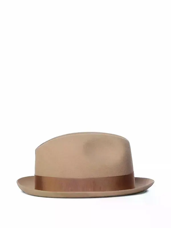 Borsalino Grosgrain-trim Felt Hat