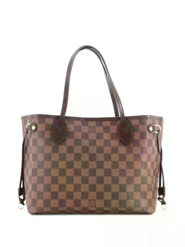 LOUIS VUITTON Neverfull Damier Pm Tote Bag