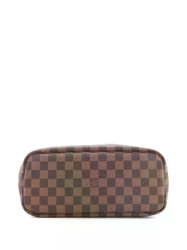 LOUIS VUITTON Neverfull Damier Pm Tote Bag - Brown