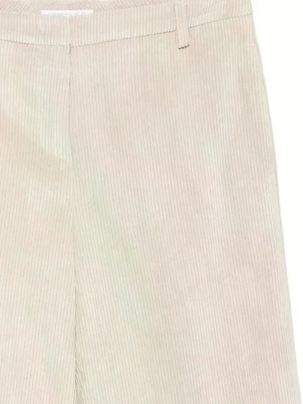 CENERE GB Corduroy Wide-leg Trousers